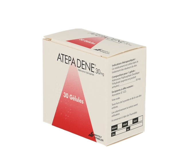 MAYOLY SPINDLER Atepadene 30mg 30 gélules - Médicaments - Pharmarket