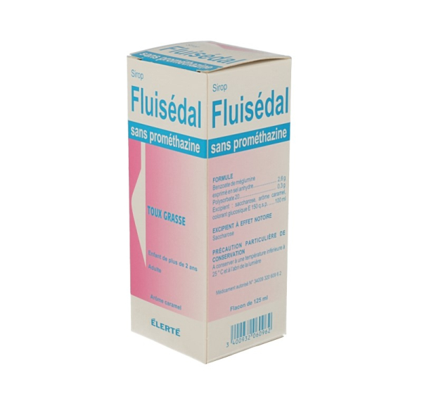 ELERTE Fluisedal sans promethazine sirop flacon de 125ml - Médicaments ...