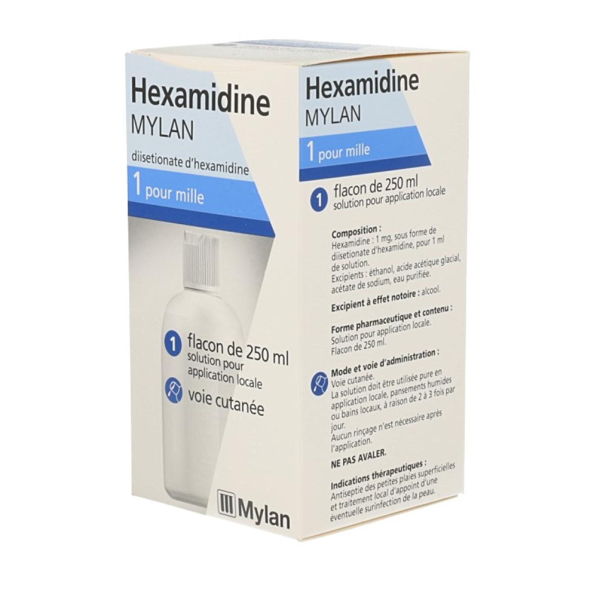 MYLAN-VIATRIS Hexamidine 1 pour mille solution pour application locale ...