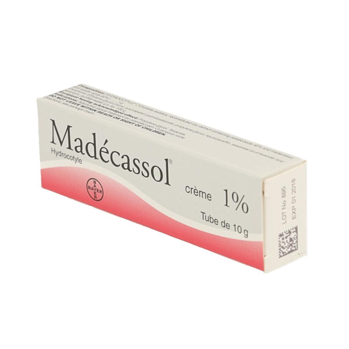BAYER Madecassol 1% crème tube de 10g - Médicaments - Pharmarket