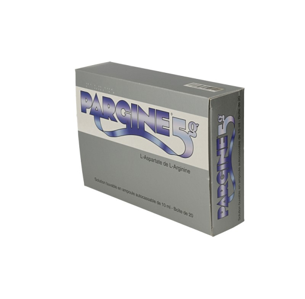 MEDA PHARMA Pargine 5g solution buvable boîte de 20 ampoules de 10ml ...
