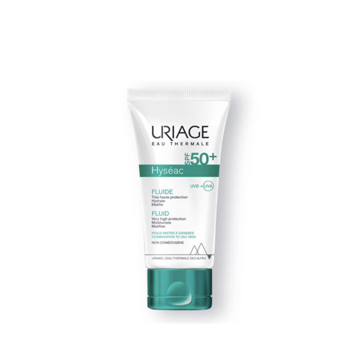 URIAGE Hyséac fluide SPF 50+ 50ml - Parapharmacie - Pharmarket