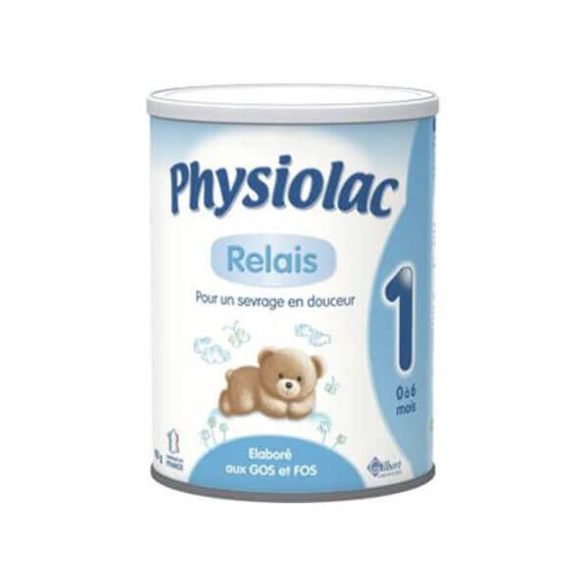 PHYSIOLAC Lait relais 1er âge 900 g - Parapharmacie - Pharmarket