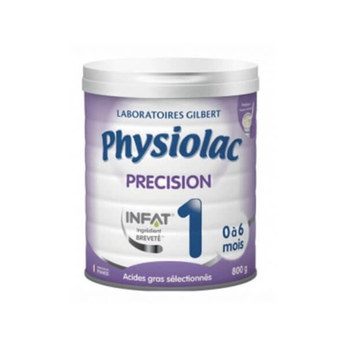 PHYSIOLAC Lait précision 1er âge 800 g - Parapharmacie - Pharmarket