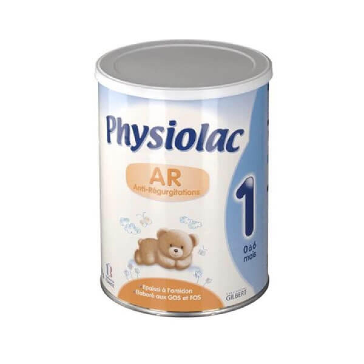 PHYSIOLAC Lait AR 1er âge 900 g - Parapharmacie - Pharmarket