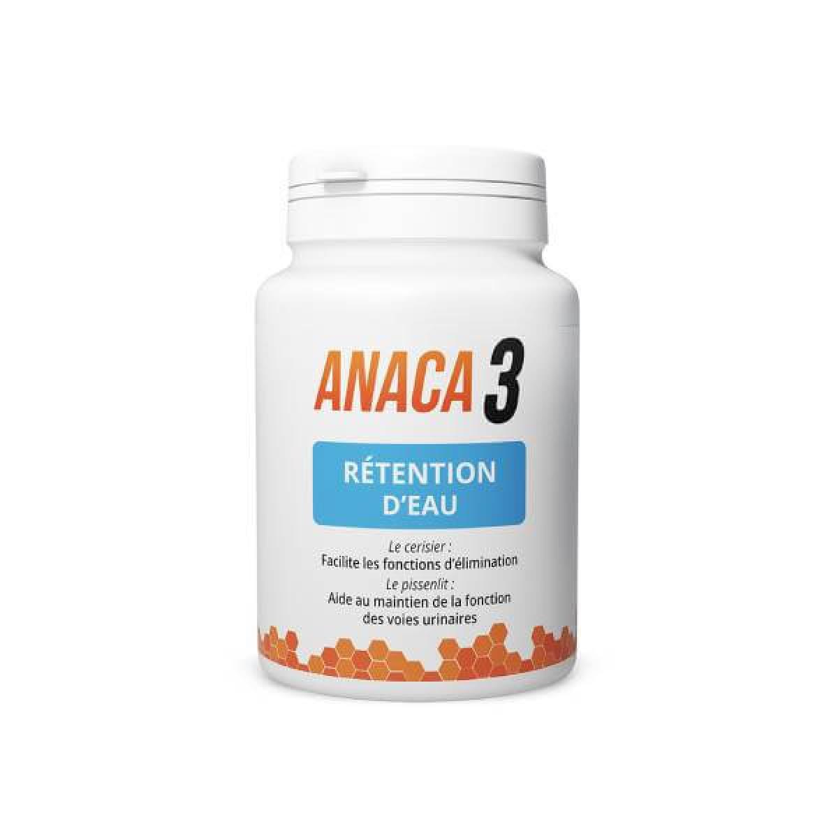 ANACA 3 Rétention d'eau 60 gélules - Parapharmacie - Pharmarket