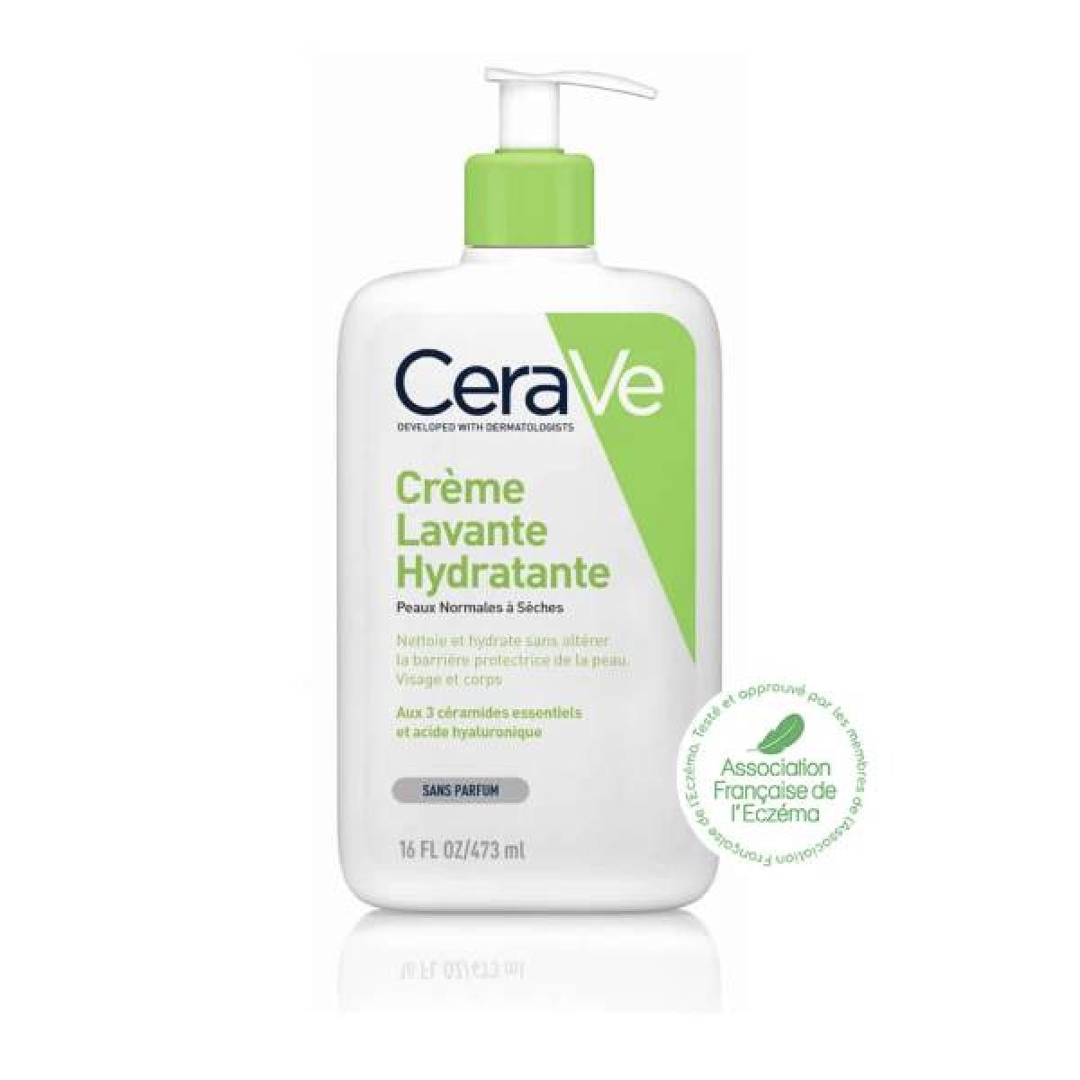 CERAVE Crème lavante hydratante 473ml - Parapharmacie - Pharmarket