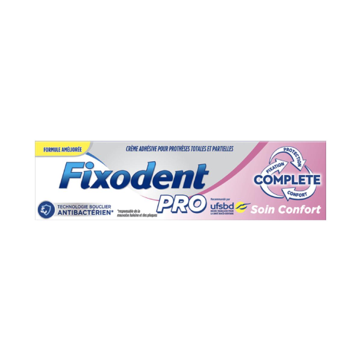 FIXODENT Pro complete soin confort 70.5g - Parapharmacie - Pharmarket