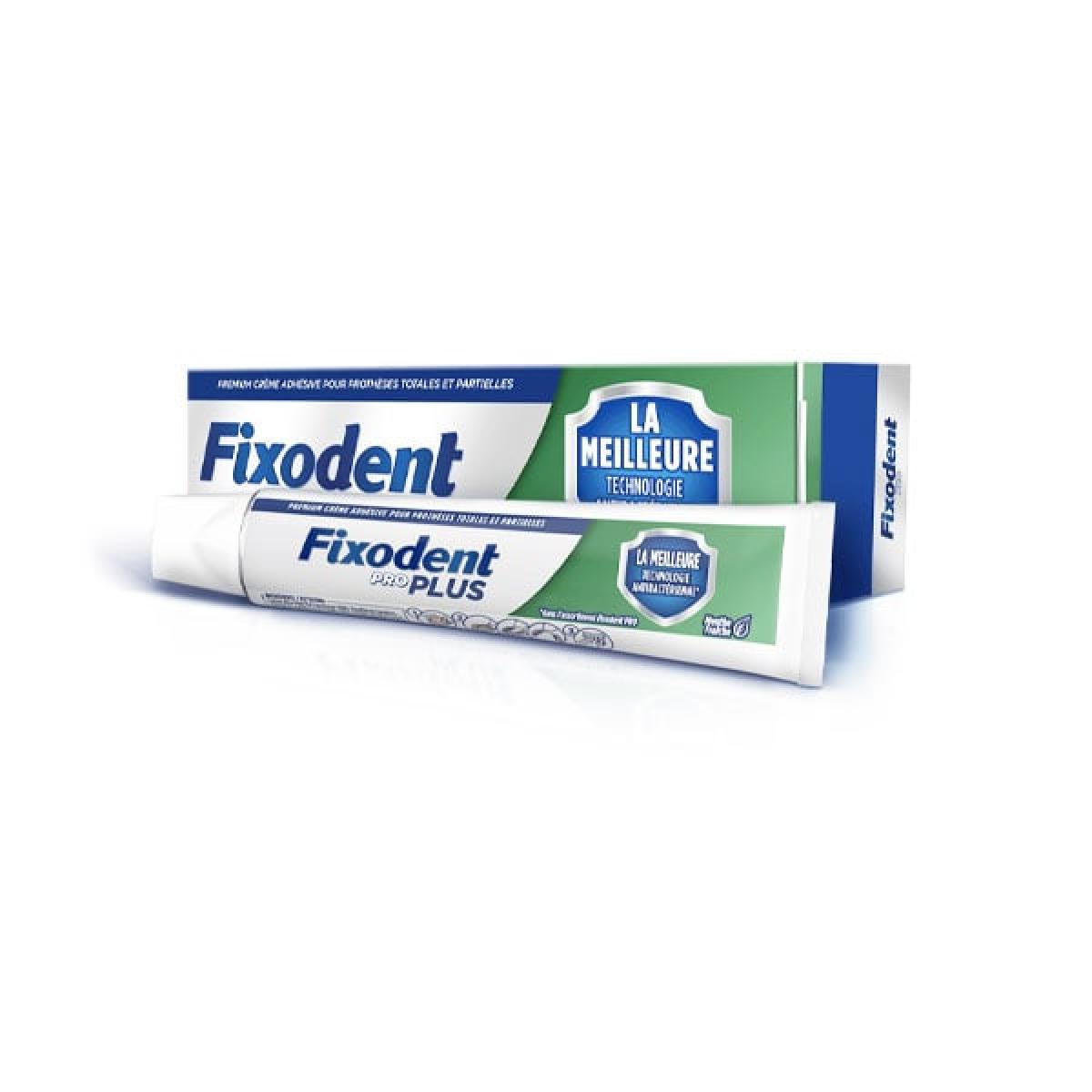 FIXODENT Pro pro plus crème adhésive 40g - Parapharmacie - Pharmarket