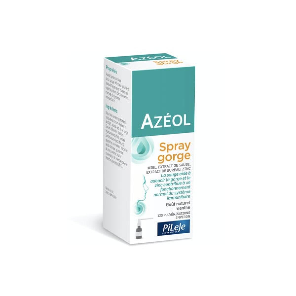 PILEJE Azéol spray gorge 15ml - Parapharmacie - Pharmarket
