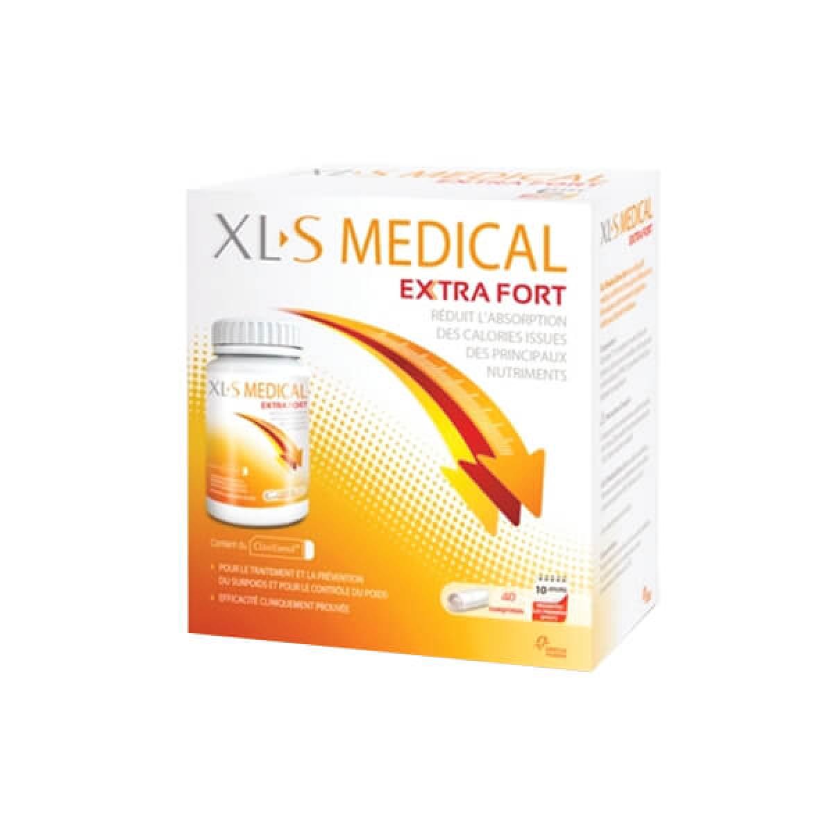 XL-S Medical extra fort 40 comprimés - Parapharmacie - Pharmarket