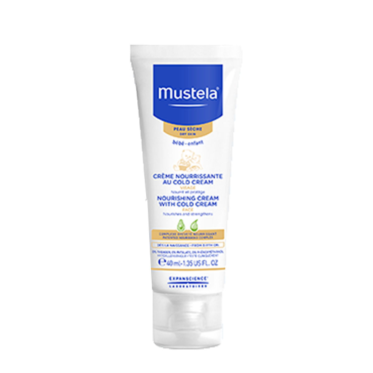 MUSTELA Bébé crème nourrissante au cold cream 40ml - Parapharmacie ...