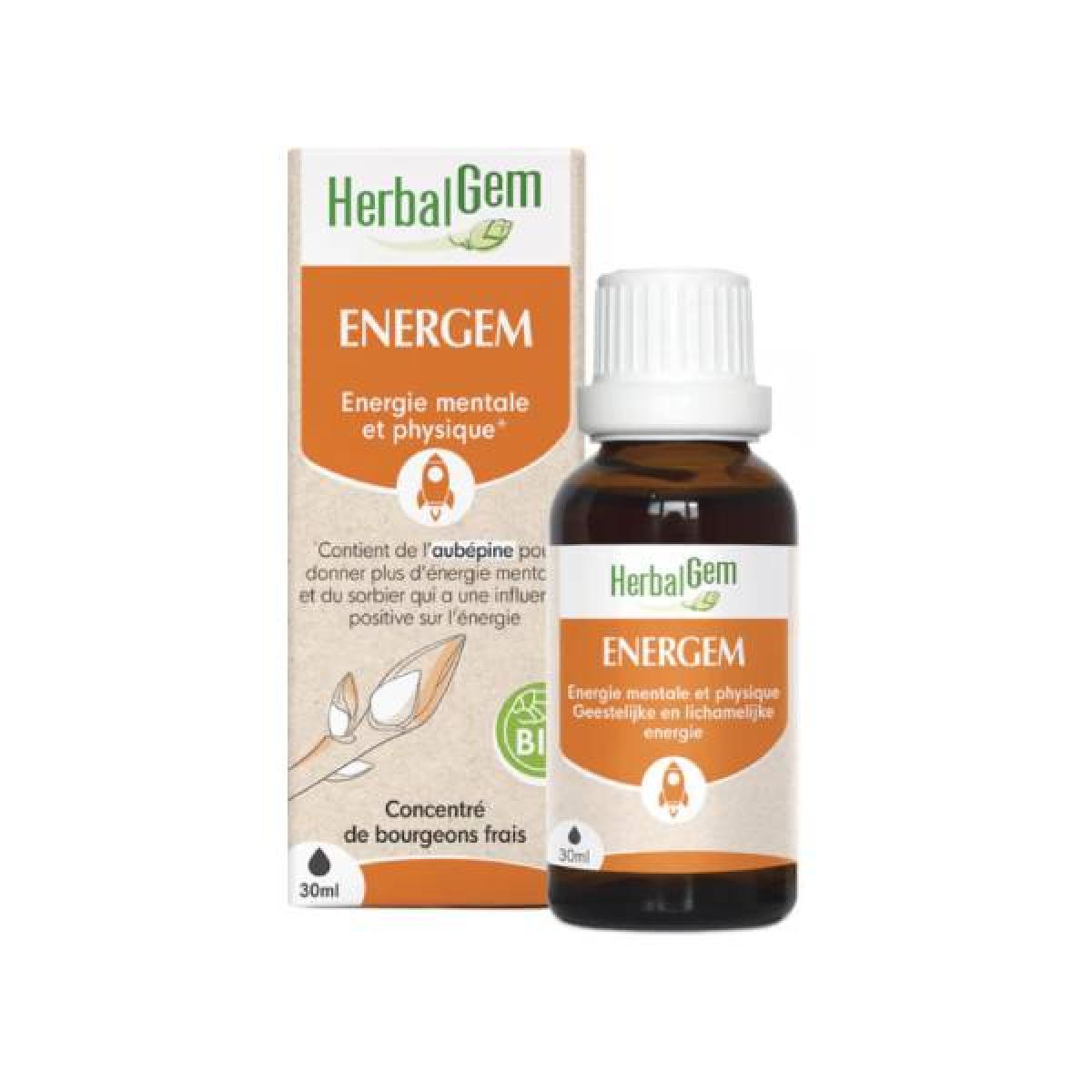 HERBALGEM Energem bio 30ml - Parapharmacie - Pharmarket