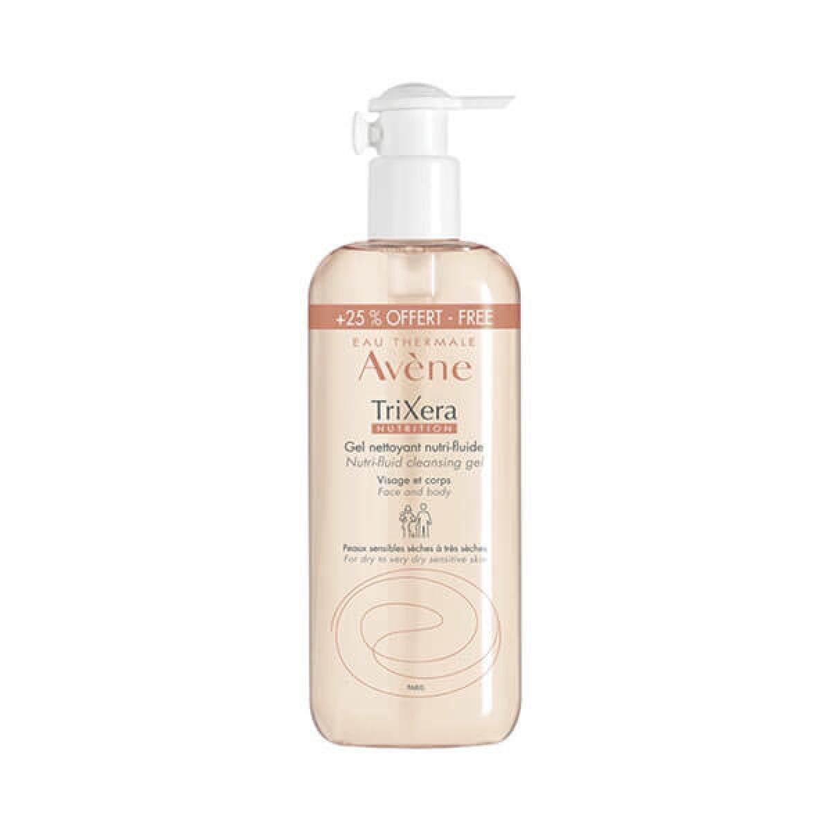 AVÈNE Trixera nutrition gel nettoyant nutri-fluide 500ml ...