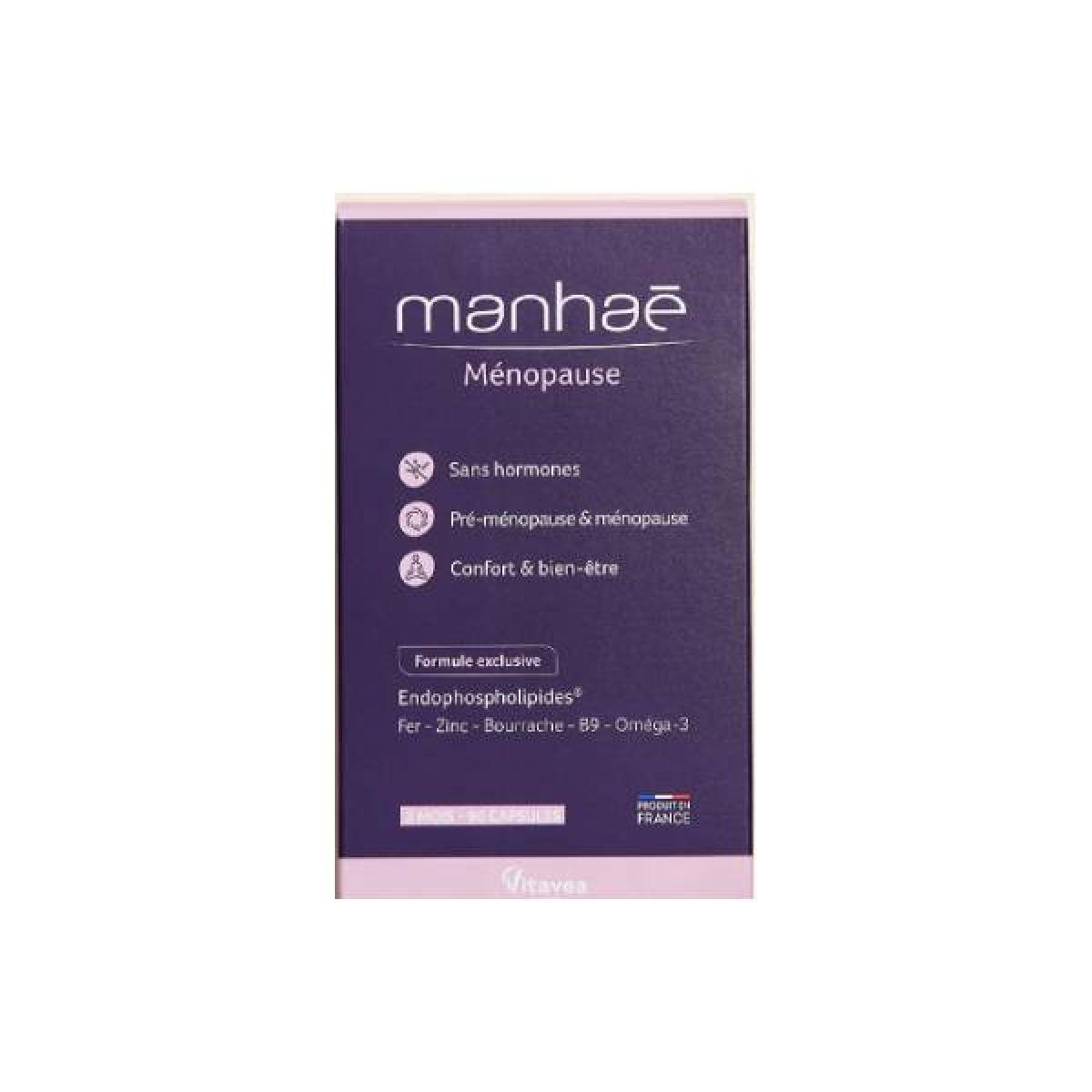 NUTRISANTÉ Manhaé ménopause 90 gélules - Parapharmacie - Pharmarket