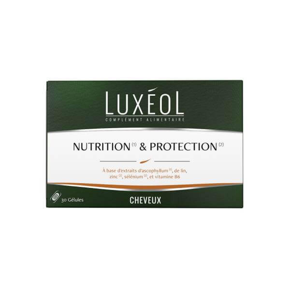 LUXÉOL Nutrition et protection 30 gélules - Parapharmacie - Pharmarket