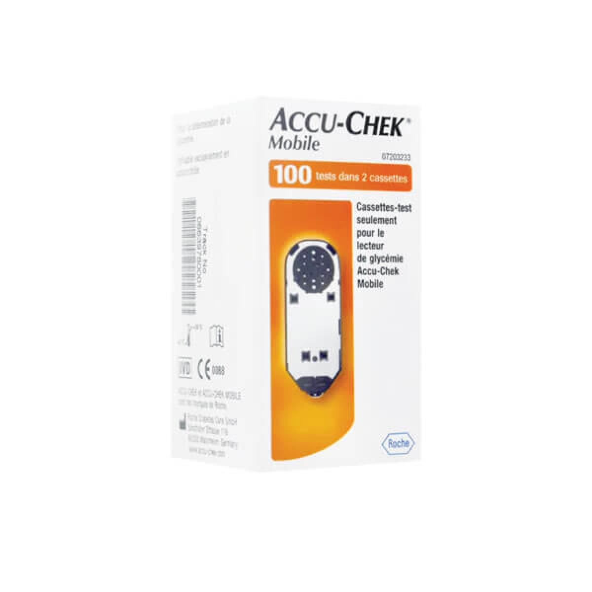 ACCU CHECK Mobile 100 tests - Parapharmacie - Pharmarket