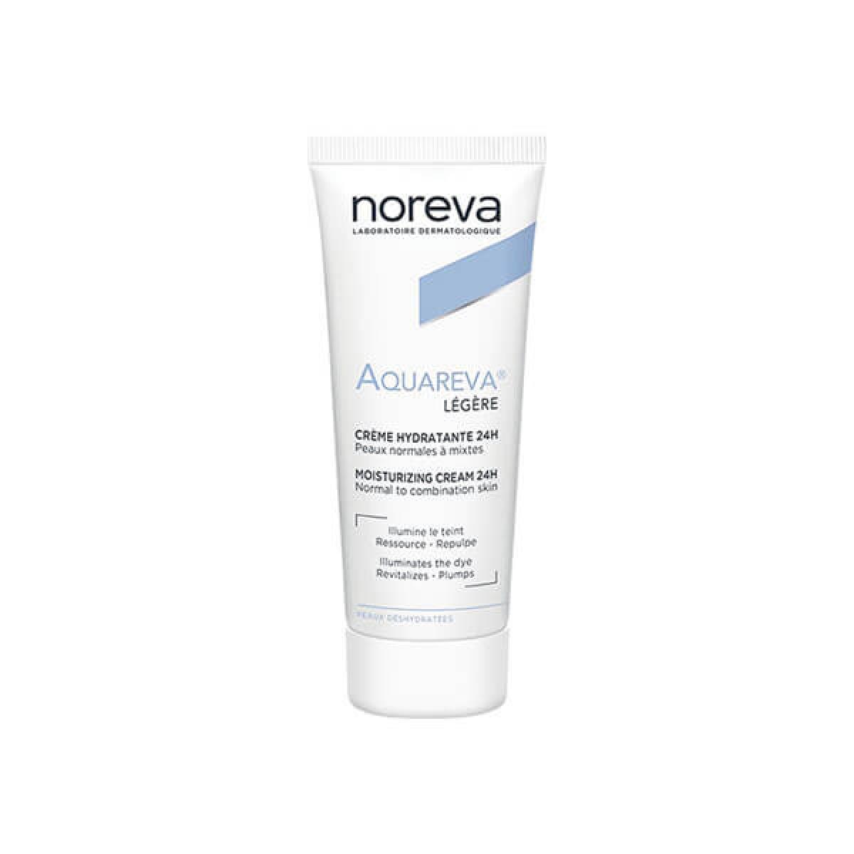 NOREVA Aquareva crème hydratante 24h légère 40ml - Parapharmacie ...