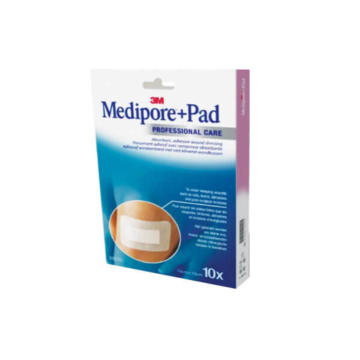 3M SANTE Medipore plus pad 10cmx15cm 10 pansements - Parapharmacie ...