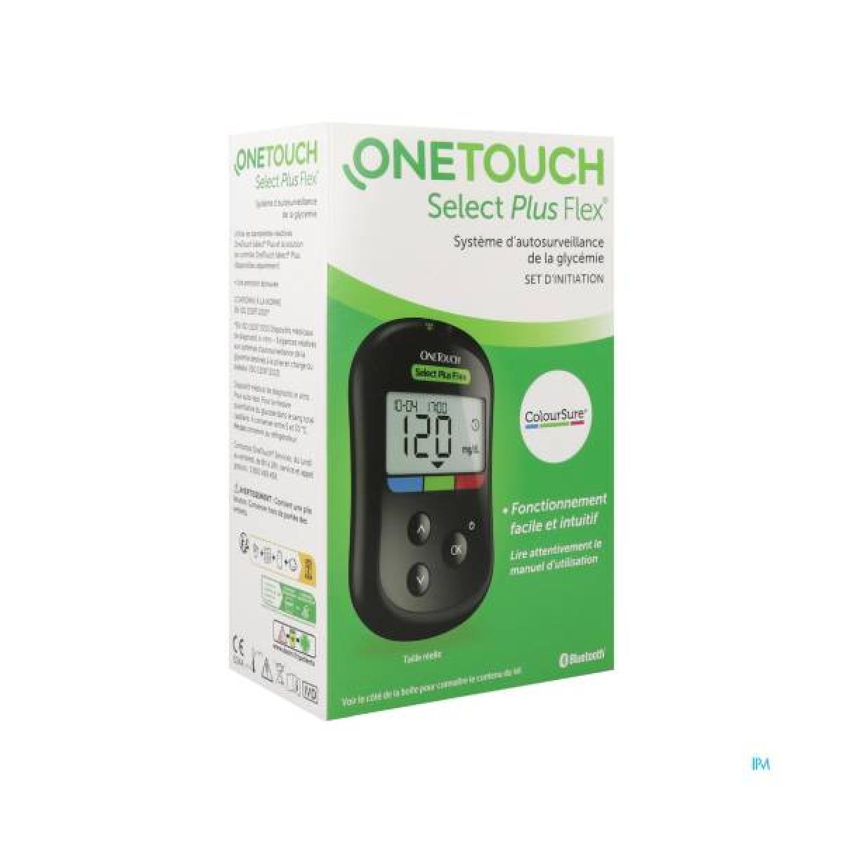 ONE TOUCH Select plus flex lecteur de glycémie - Parapharmacie - Pharmarket