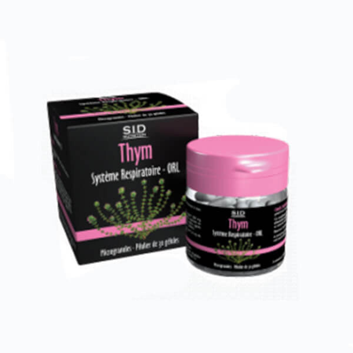 SID NUTRITION Thym système respiratoire - ORL 30 gélules - Parapharmacie - Pharmarket