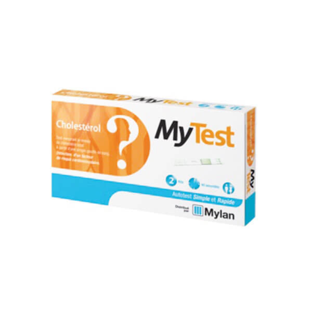 MYLAN-VIATRIS MyTest cholestérol 2 kits - Parapharmacie - Pharmarket