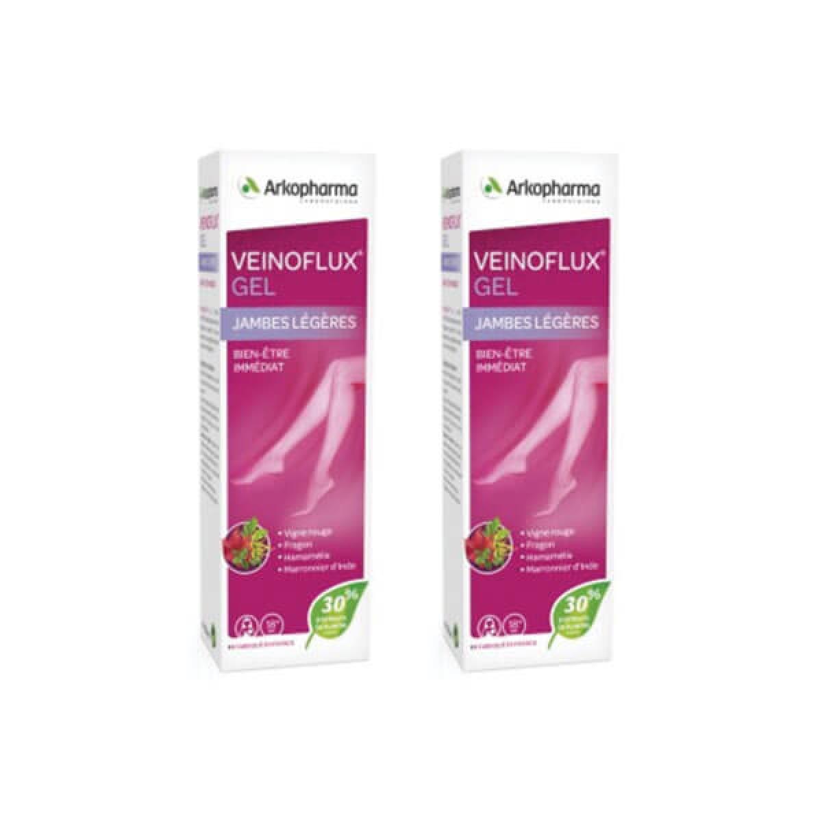 ARKOPHARMA Veinoflux gel bien-être immédiat lot 2x150ml - Parapharmacie ...