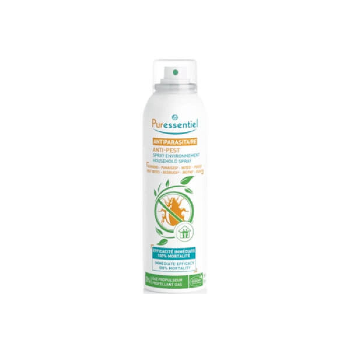 PURESSENTIEL Antiparasitaire spray textiles 150ml - Parapharmacie ...