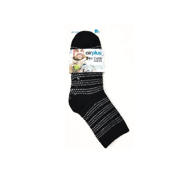 AIRPLUS Aloe cabin socks chaussettes hydratantes noires 41-46 ...
