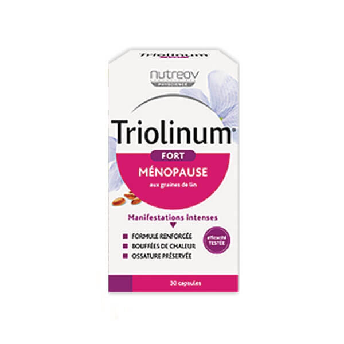 NUTREOV Triolinum fort 60 capsules - Parapharmacie - Pharmarket