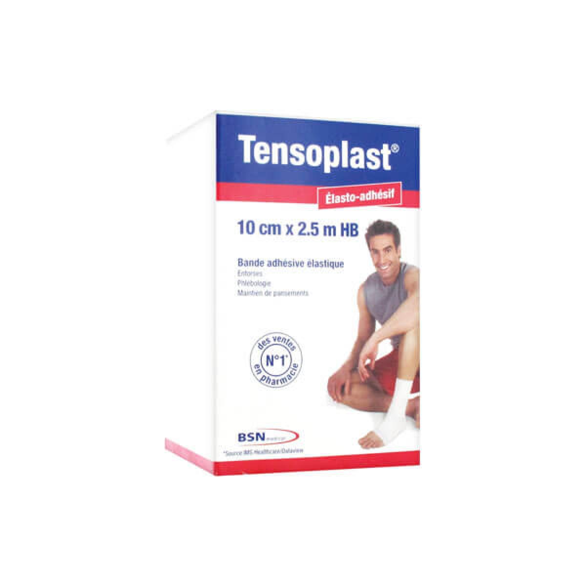 BSN MEDICAL Tensoplus bande auto-adhérente sécable à la main 8cmx3m ...