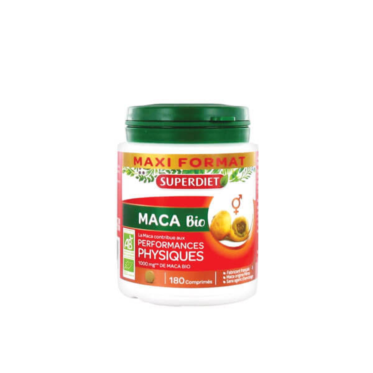 SUPER DIET Maca bio 180 comprimés - Parapharmacie - Pharmarket