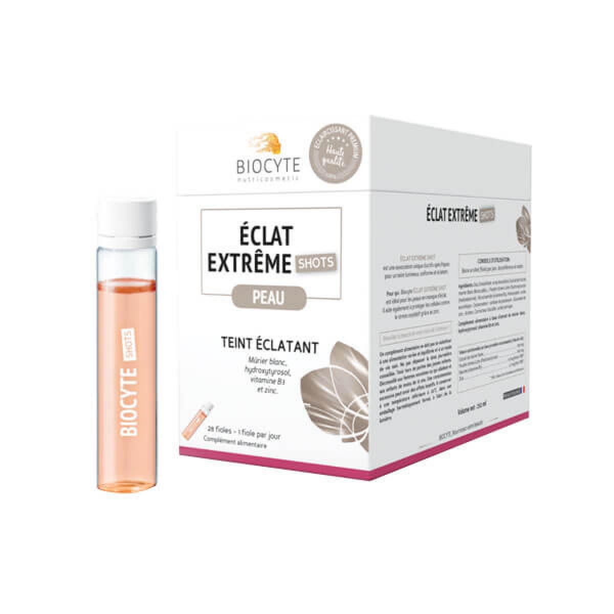 BIOCYTE Éclat extrême shots peau 12 fioles - Parapharmacie - Pharmarket