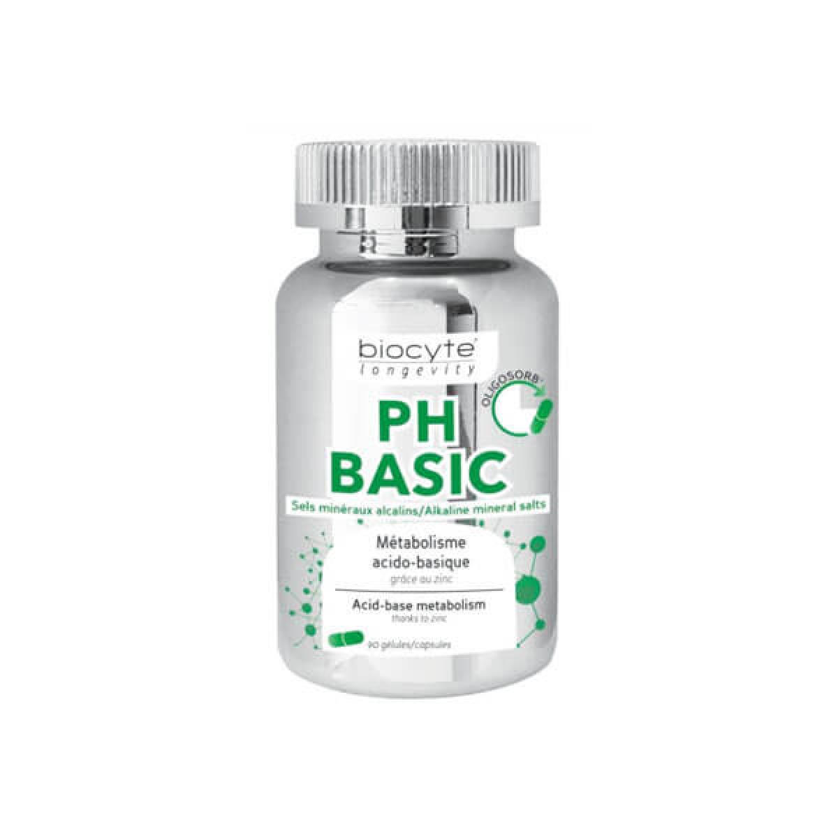 BIOCYTE PH basic 90 gélules - Parapharmacie - Pharmarket