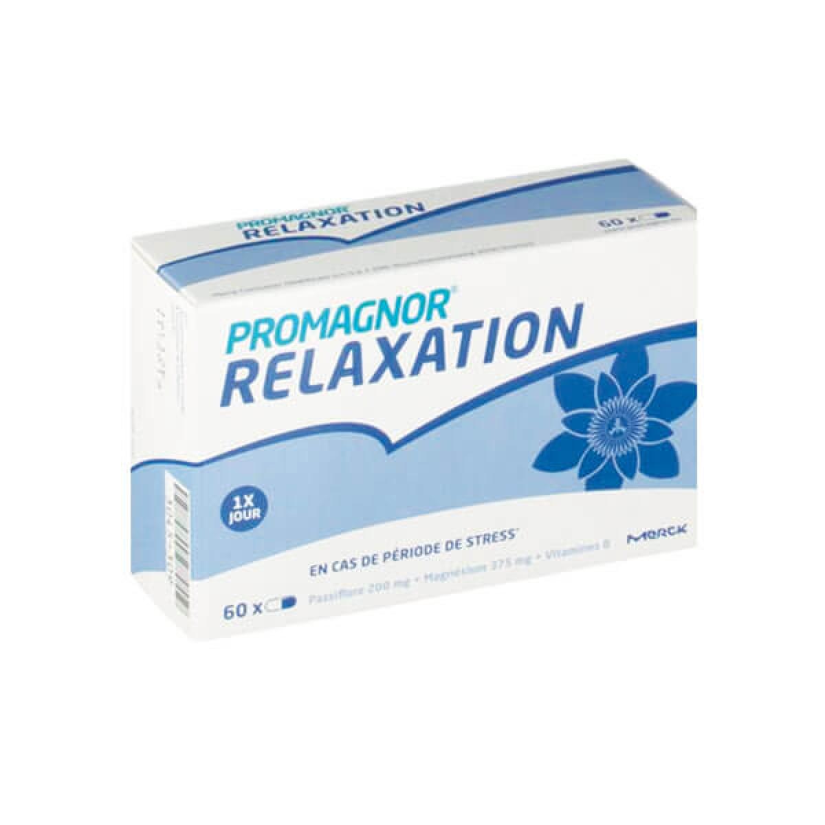 MERCK Promagnor relaxation 60 comprimés - Parapharmacie - Pharmarket