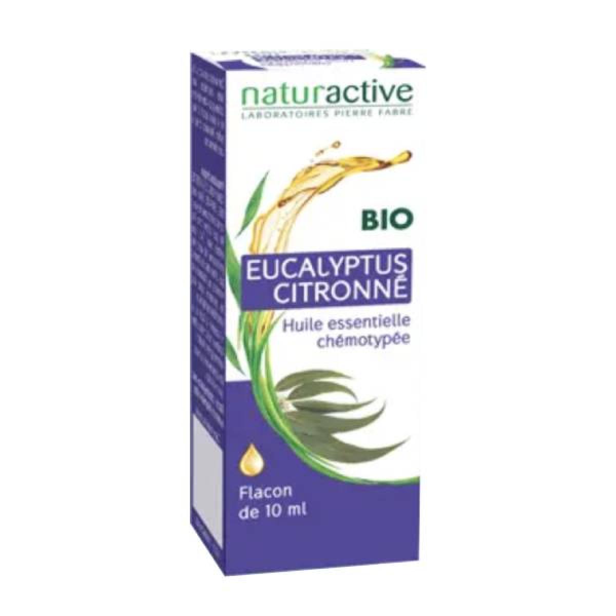 NATURACTIVE Huile essentielle eucalyptus citronné bio 5ml ...