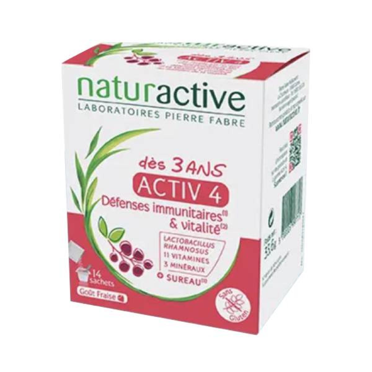NATURACTIVE Activ 4 14 sachets - Parapharmacie - Pharmarket