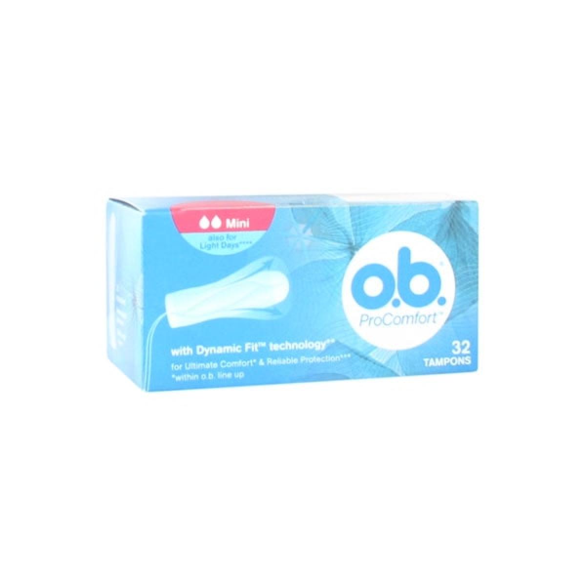 O.B. ProComfort 32 tampons mini - Parapharmacie - Pharmarket