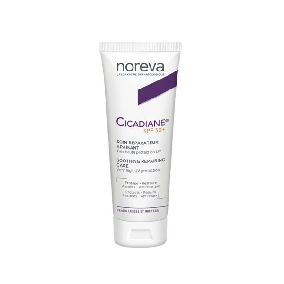 NOREVA Cicadiane protect crème réparatrice photo protectrice SPF 50 ...