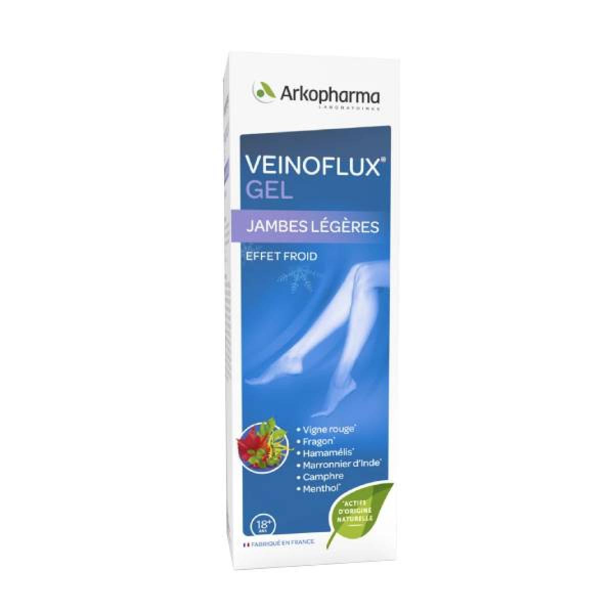ARKOPHARMA Veinoflux gel jambes légères effet froid 150ml ...