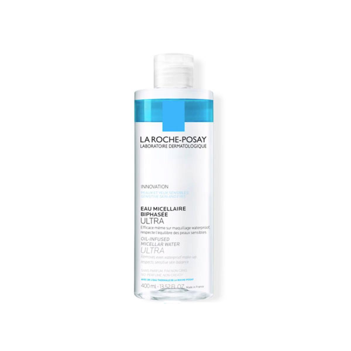 LA ROCHE POSAY Ultra eau micellaire ultra biphasée 400ml ...