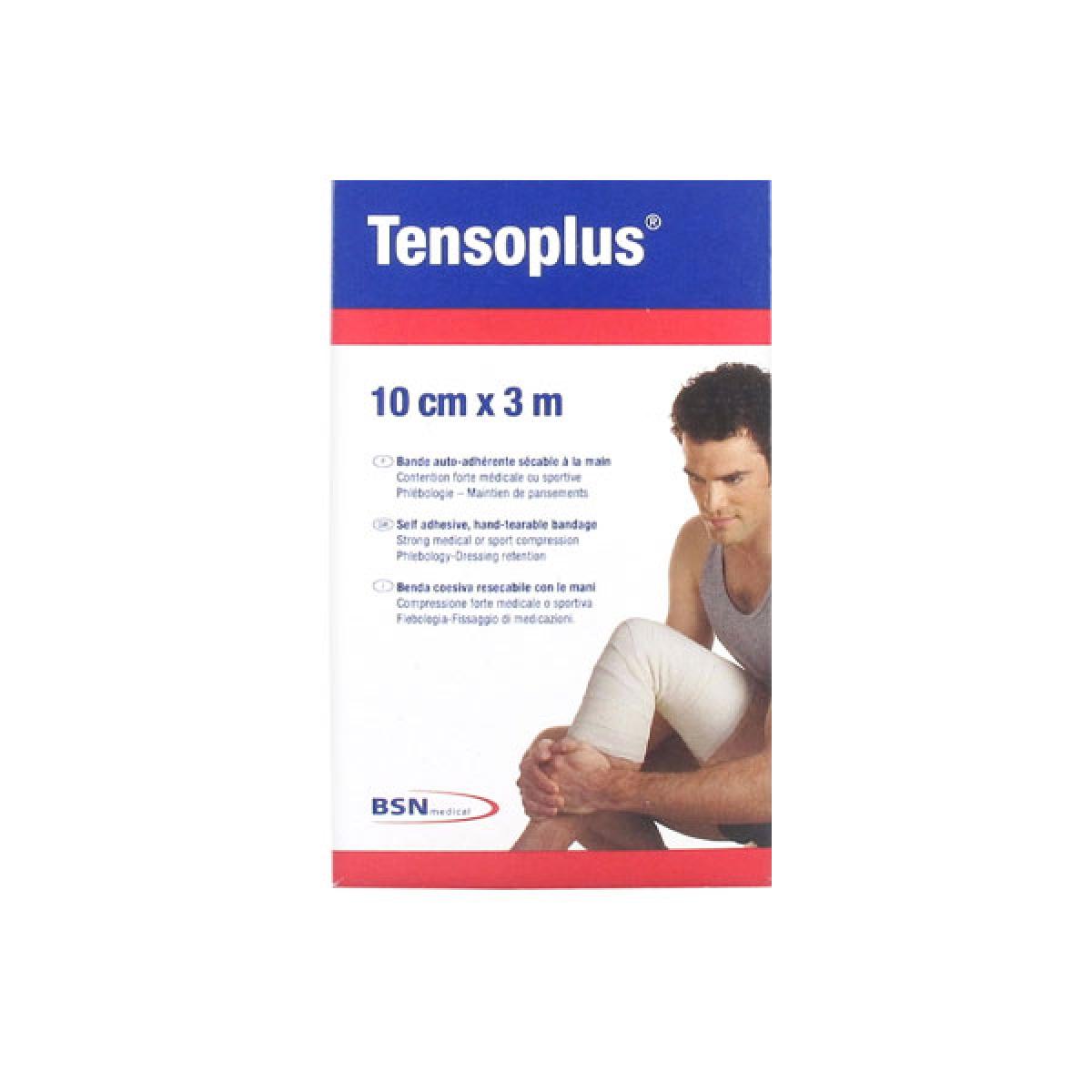 BSN MEDICAL Tensoplus couleur blanc 10cmx3m - Parapharmacie - Pharmarket