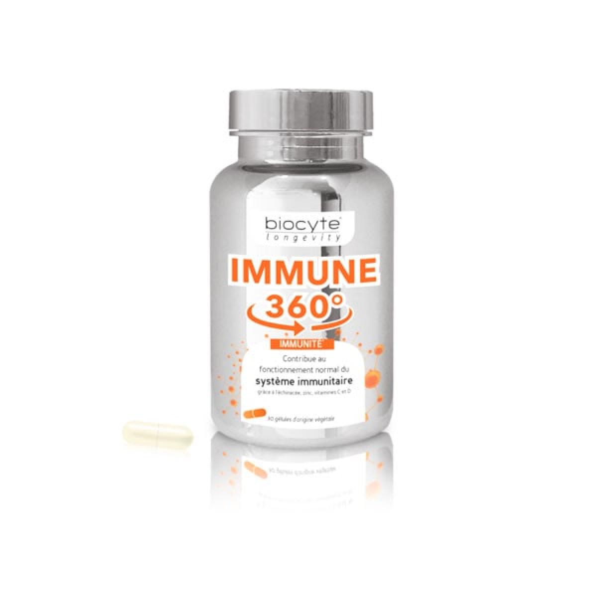 BIOCYTE Immune 360° 30 gélules - Parapharmacie - Pharmarket