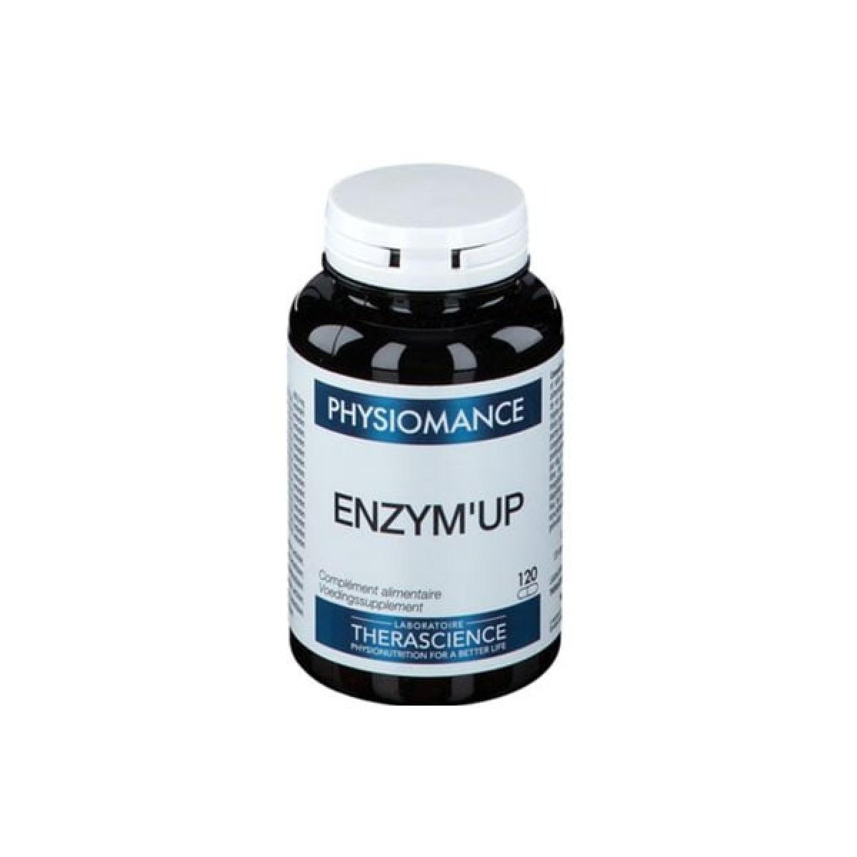 THERASCIENCE Physiomance enzym up 120 gélules - Parapharmacie - Pharmarket