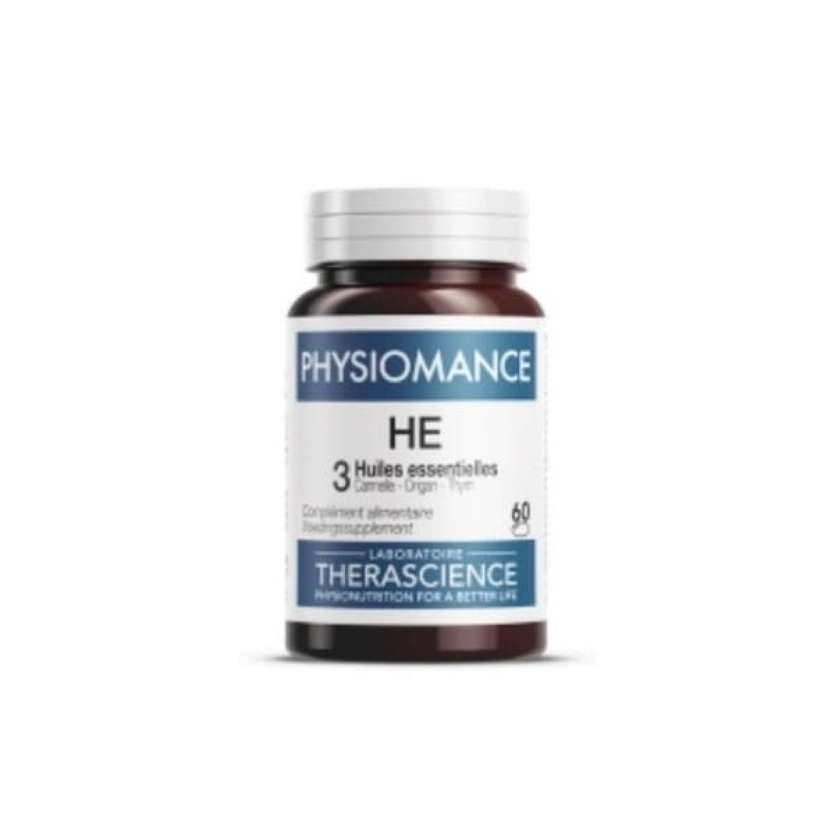THERASCIENCE Physiomance HE 60 gélules - Parapharmacie - Pharmarket