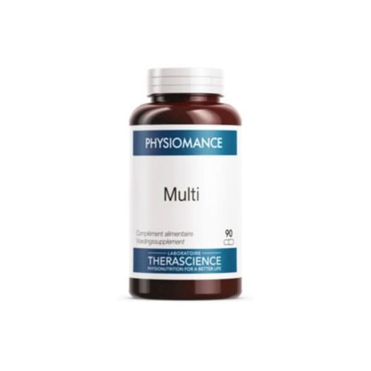 THERASCIENCE Physiomance multi 90 gélules - Parapharmacie - Pharmarket