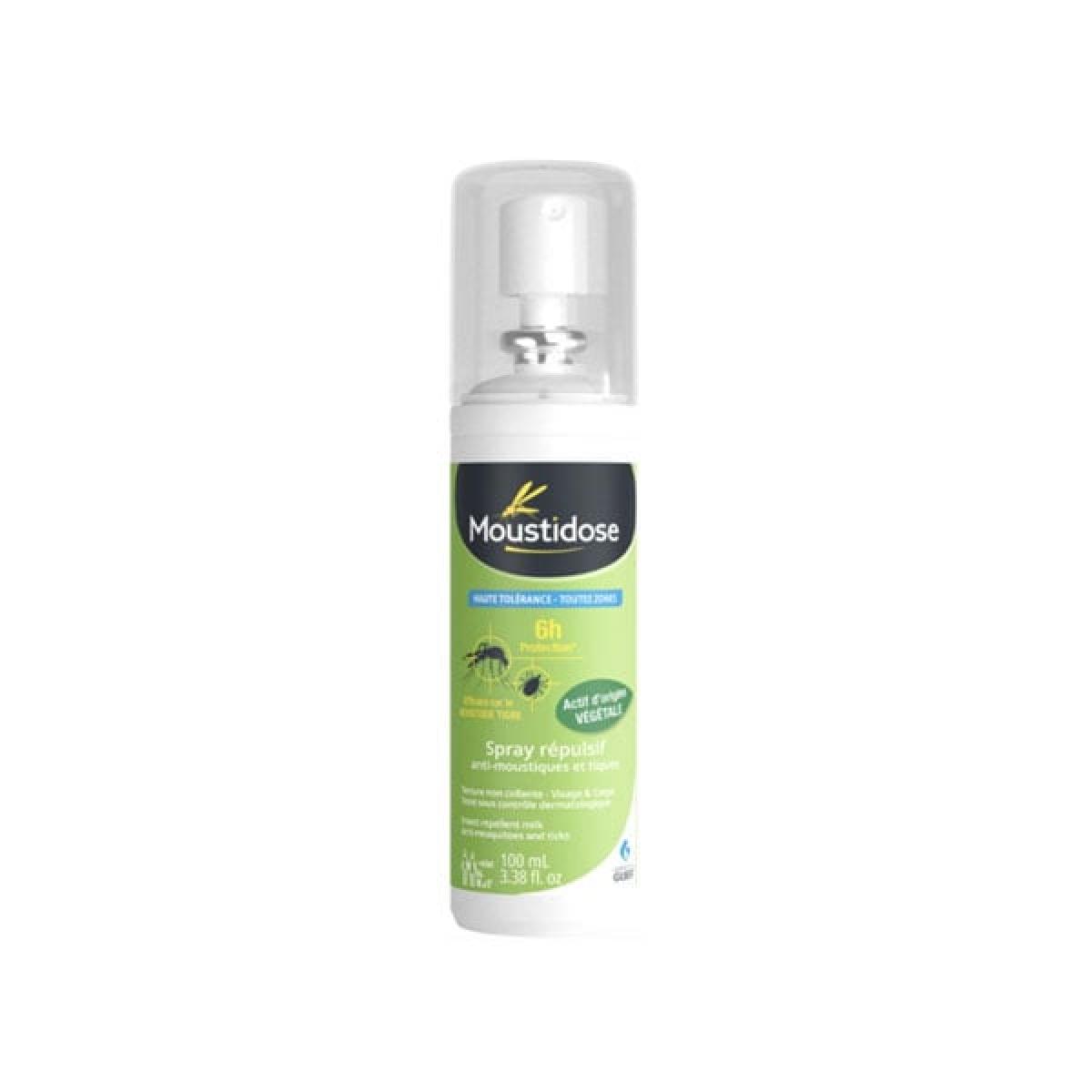 MOUSTIDOSE Spray répulsif anti-moustiques et tiques 100ml ...
