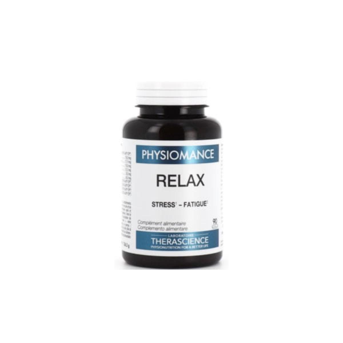 THERASCIENCE Physiomance relax 90 comprimés - Parapharmacie - Pharmarket