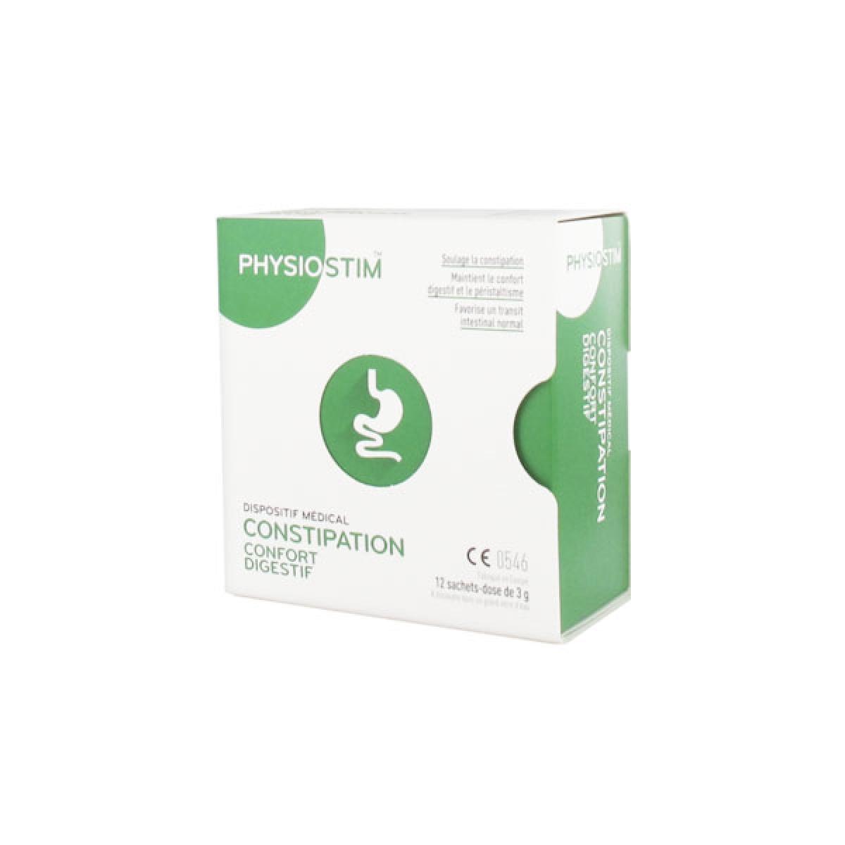 IMMUBIO Physiostim constipation confort digestif 12 sachets ...