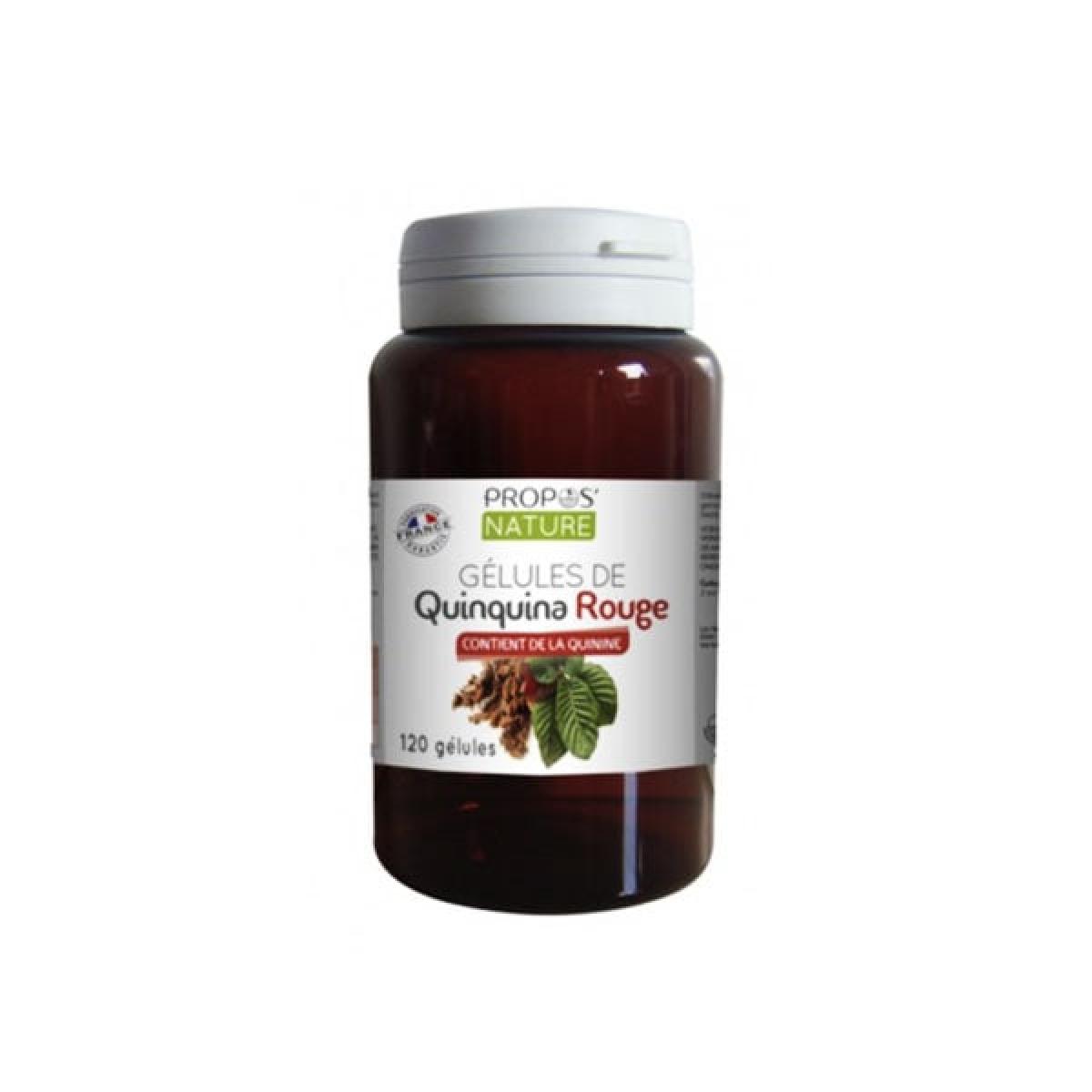 PROPOS'NATURE Gélules de quinquina rouge 120 gélules - Parapharmacie ...